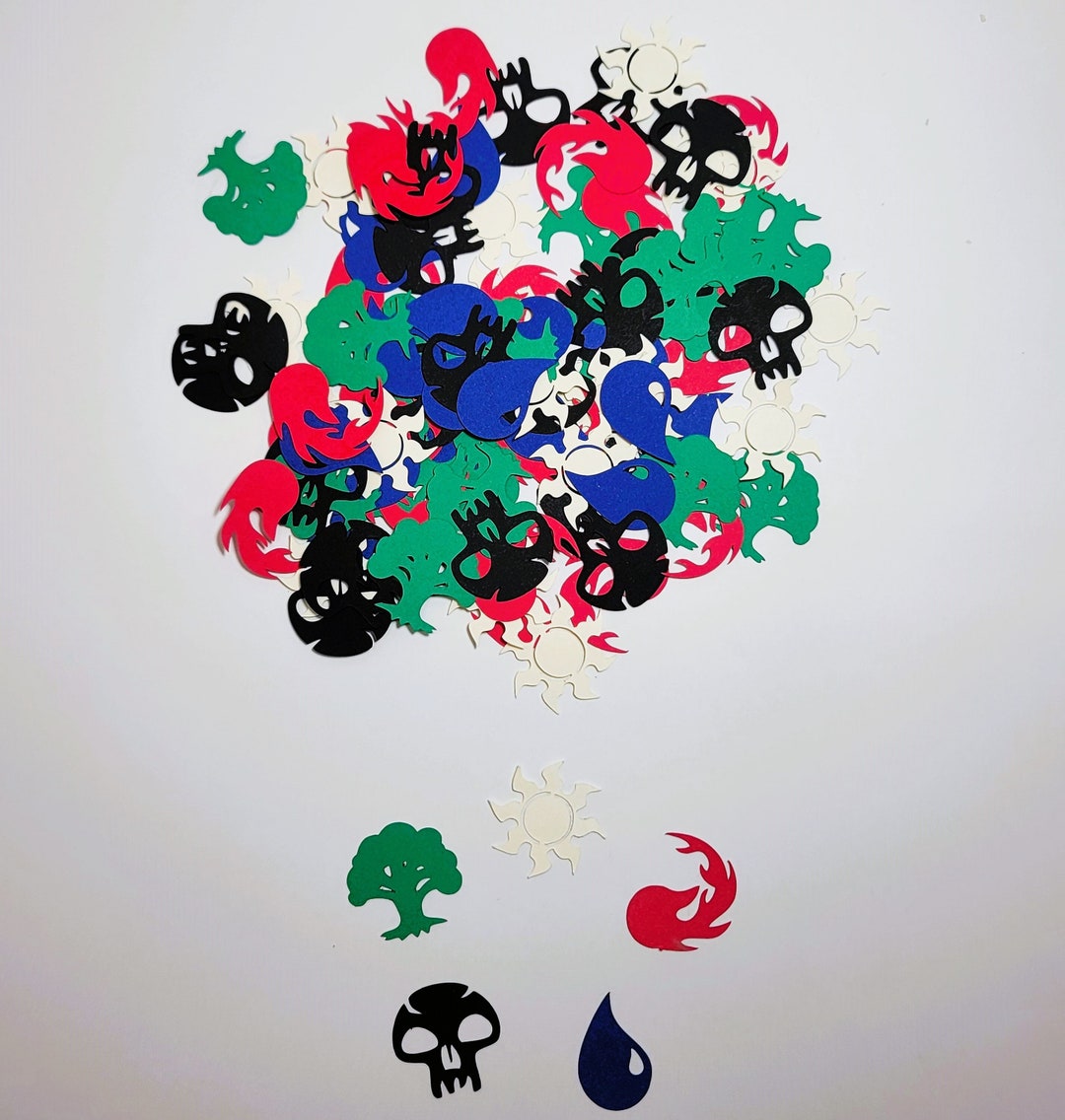 MTG Confetti/ Gaming/birthday/ Tournament - Etsy