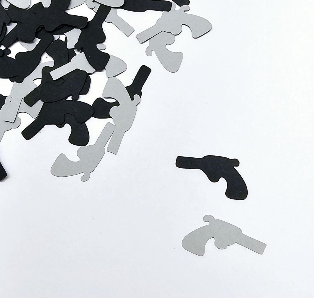 Gun Confetti/ Hunter/ Revolver/ Decoraitng/ Party Supplies - Etsy