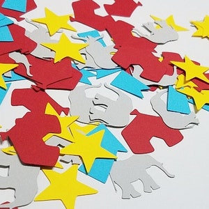 Circus Confetti/ Happy Birthday/ Birthday/ Table Confetti/ Party ...
