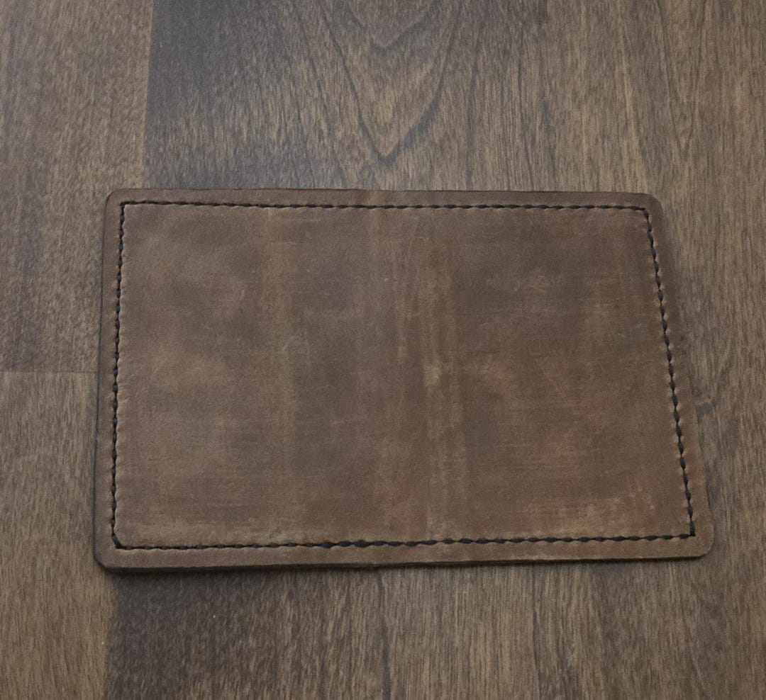 Genuine Cowhide Minimalist Bifold Wallet. Durable, Stylish, and ...