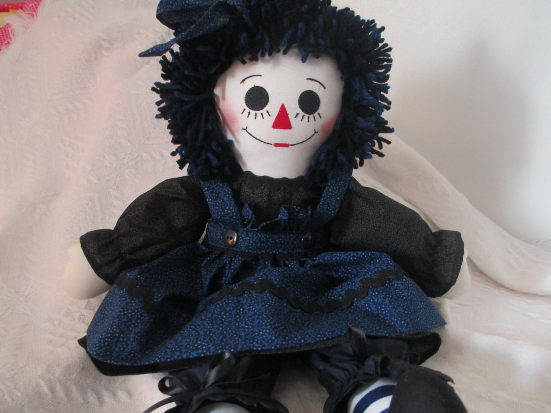 Handmade Raggedy Ann Doll - Etsy