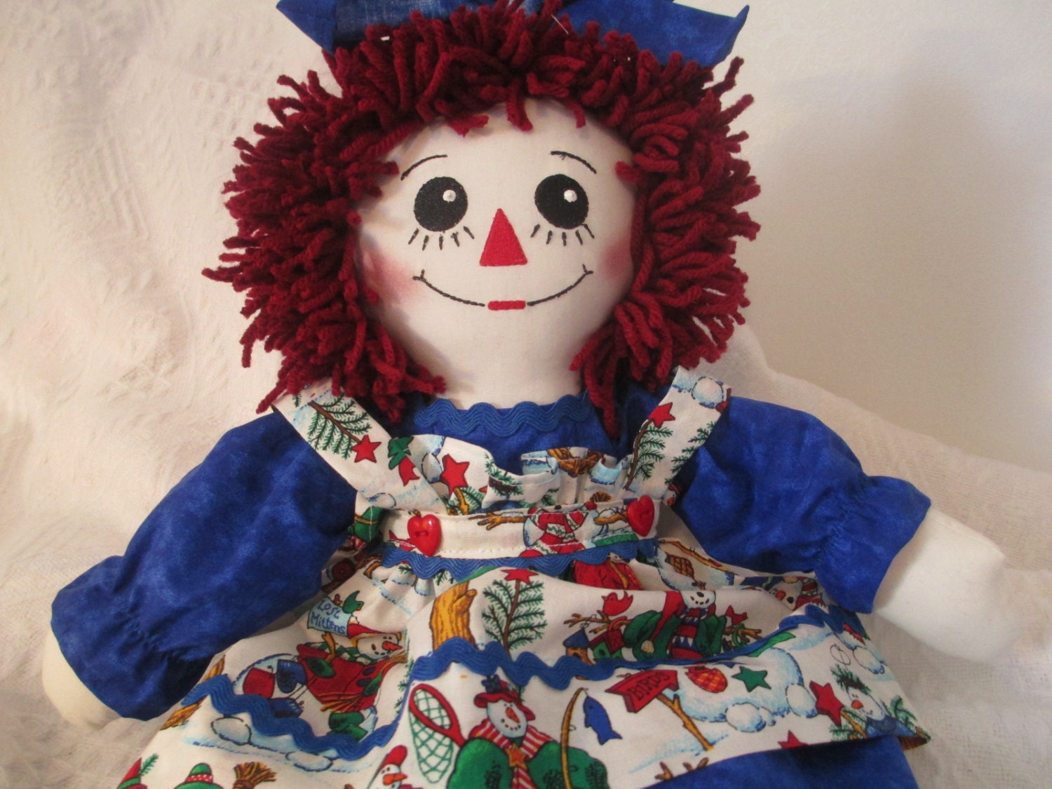 Handmade Raggedy Ann & Andy - Etsy