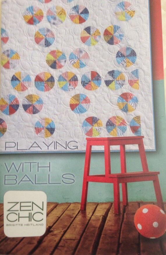 Playing With Balls Quilt Pattern by Zen Chic | Etsy