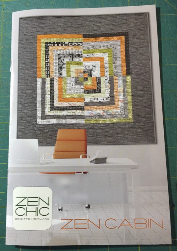 Zen Cabin quilt pattern from Zen Chic | Etsy