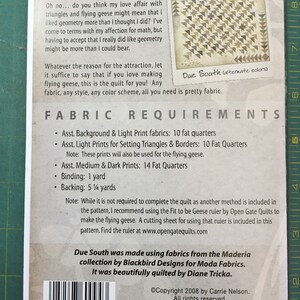 Due South Quilt Pattern by Miss Rosie's Quilt Co - Etsy