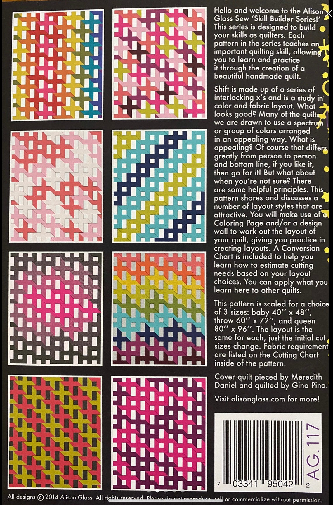 Shift Quilt Pattern by Alison Glass and Meredith Daniel - Etsy