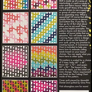 Shift Quilt Pattern by Alison Glass and Meredith Daniel - Etsy