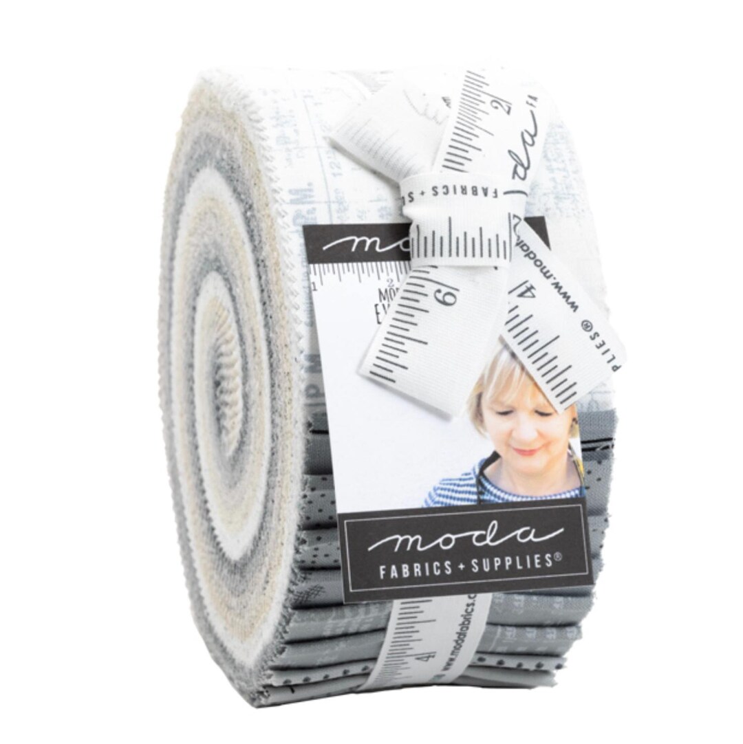 Modern Background More Paper Jelly Roll 2 1/2 Inch Strips by Zen Chic ...