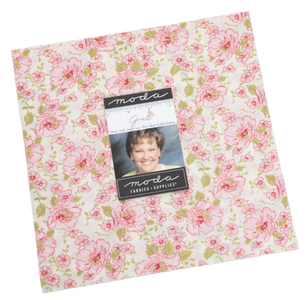 Grace Cotton Layer Cake by Brenda Riddle for Moda Fabrics - Etsy