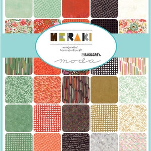 Meraki Cotton Jelly Roll by Basic Grey for Moda Fabrics - Etsy