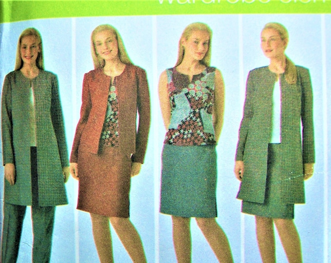 SALE Simplicity 4950 Classic Wardrobe Pattern Adult Sizes Misses/misses ...