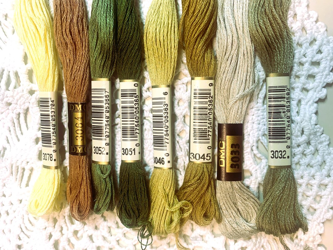 DMC 3000s #3032 - 3078 Cotton Embroidery Floss Thread ~ Choice - Etsy