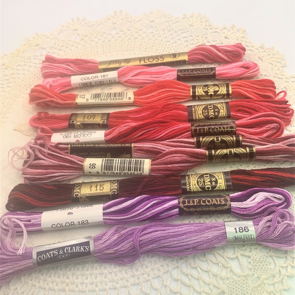 Dmc Variegated Floss - Etsy