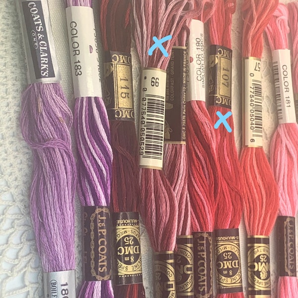 Dmc Variegated Floss - Etsy