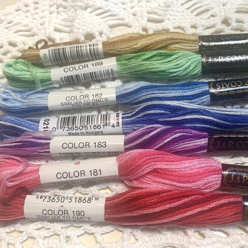 Dmc Variegated Floss - Etsy