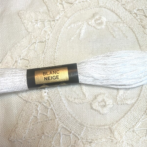 Dmc White Floss - Etsy