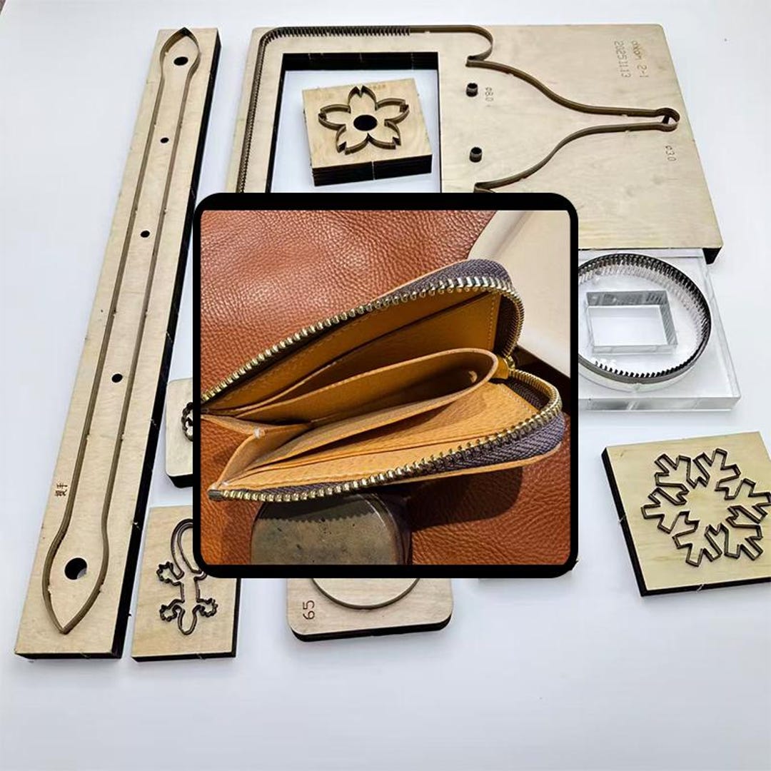 L-shaped Zipper Bag Cutting Mold, Keychain Mold Cutting Machine ...