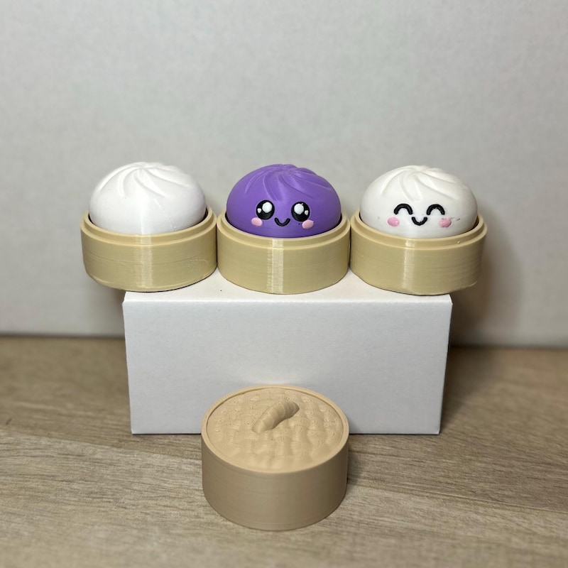 3d Printed Dumpling Clicker - Etsy