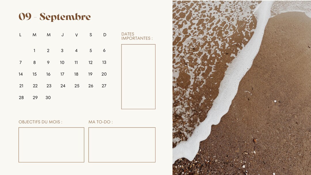 2026 Beige Calendar PDF | Minimalist 2026 Planner A4 | Printable 2026 ...