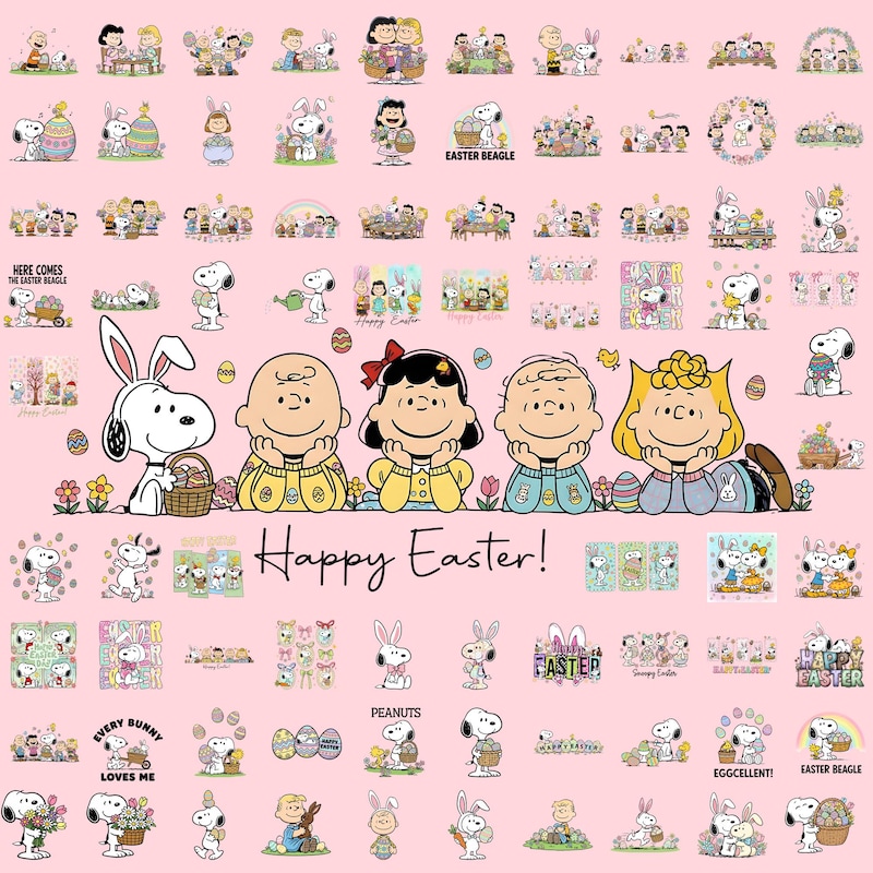 Snoopy Easter Decor - Etsy