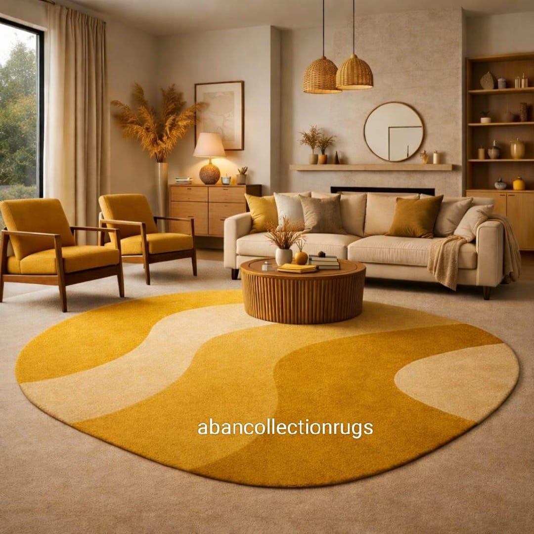 Golden Warm Living Room Aesthetic Aesthetic Aesthetic Aesthetic Orange ...
