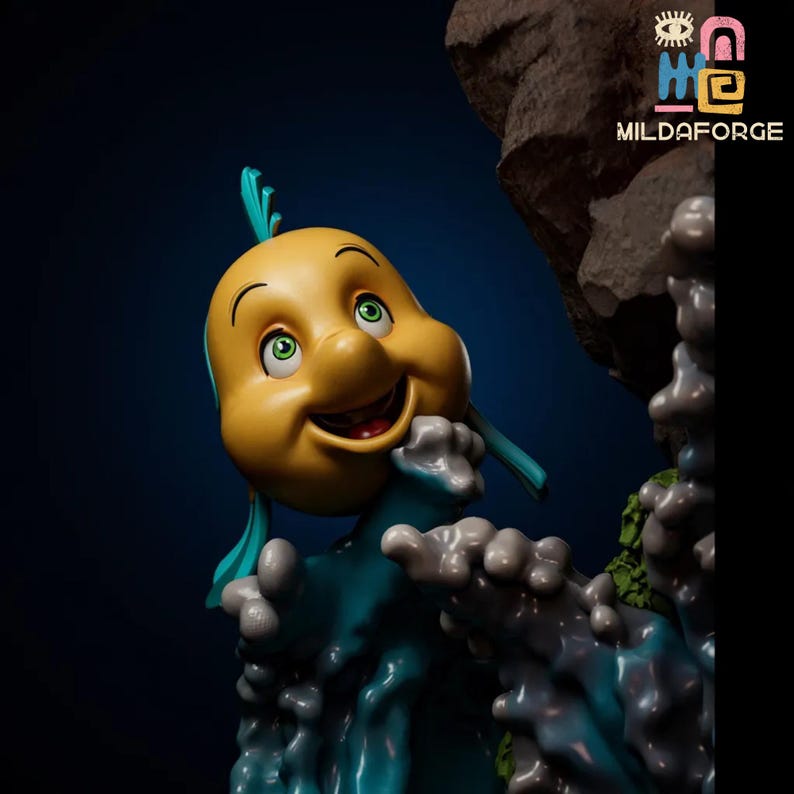 Ocean Song Mermaid STL Statue – 1:6 Scale Pre-supported | Sea Siren on ...