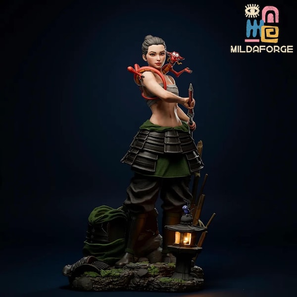 Female Samurai - Etsy