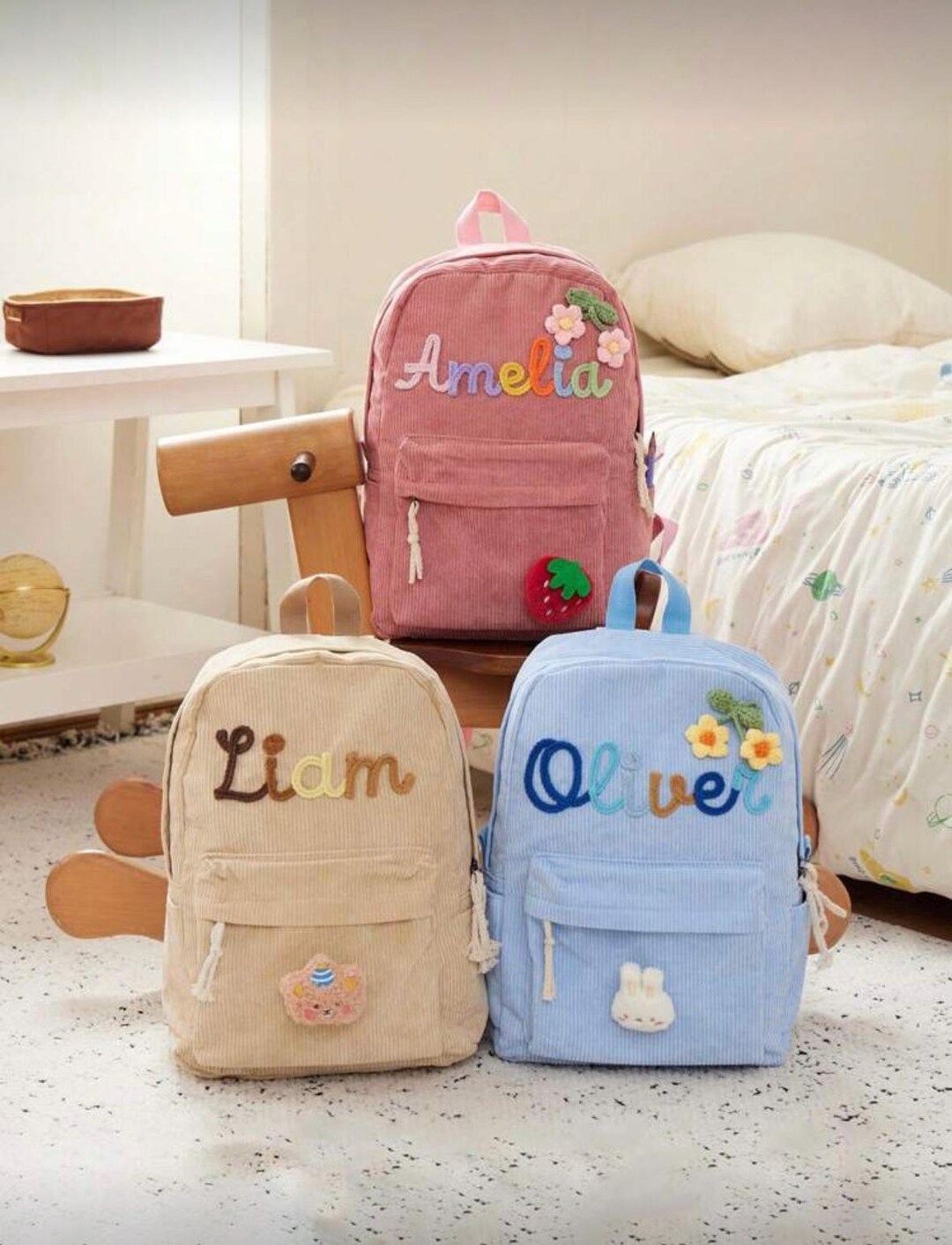 Customisable Backpack for Kids - Etsy