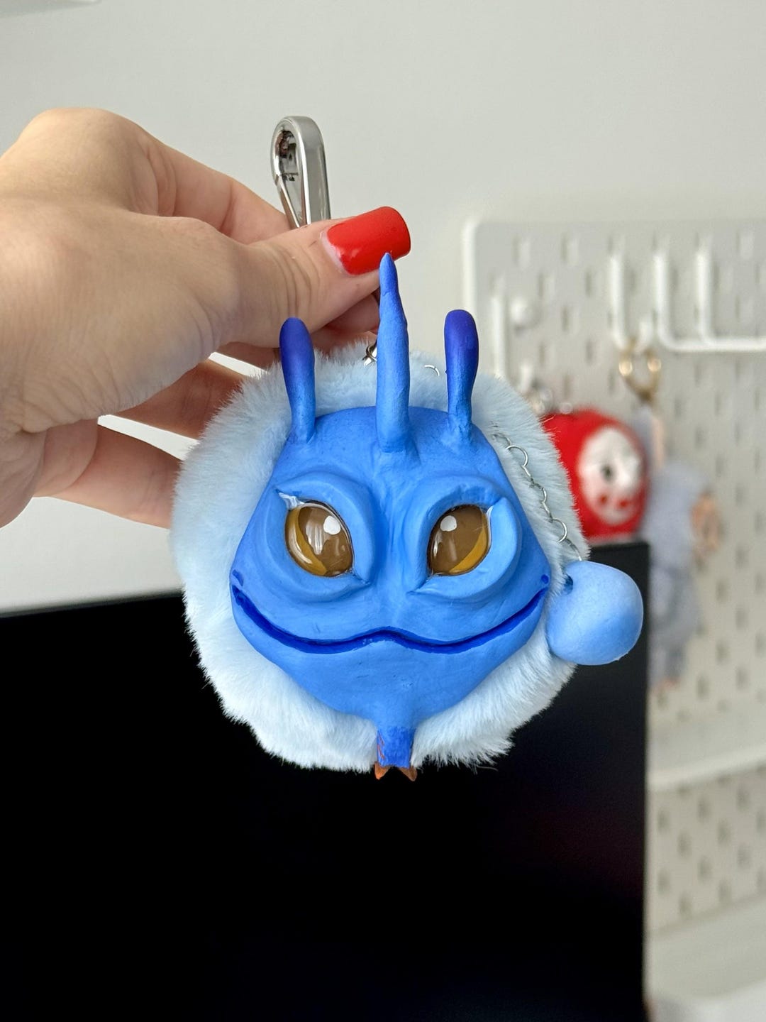 Handmade Puck Keychain - Dota 2 Fan Art Charm - Etsy