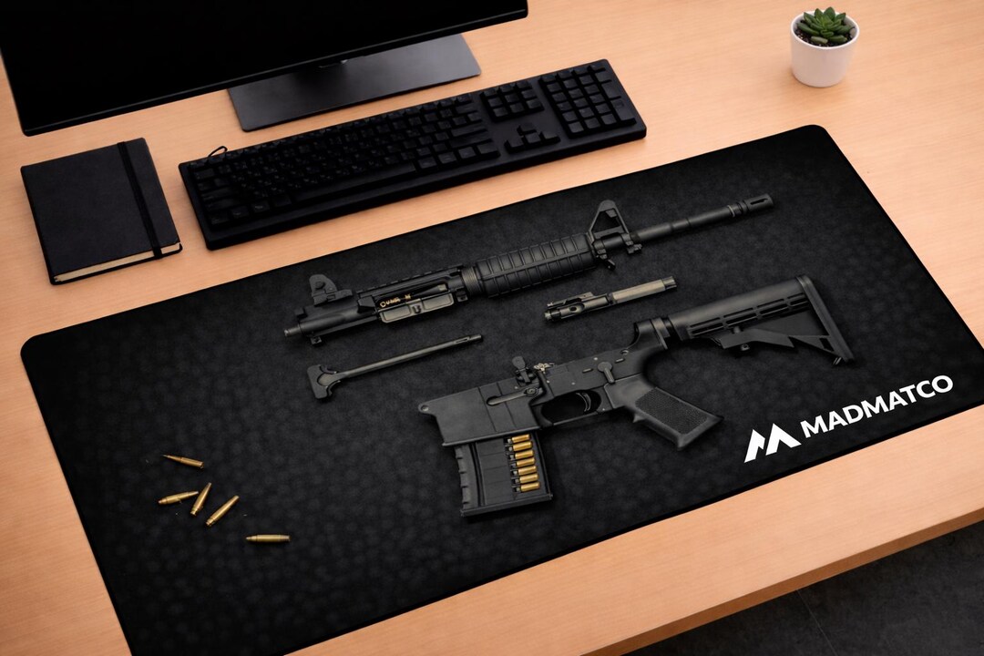 Field Stripped Military Issued AR Desk Mat - Etsy