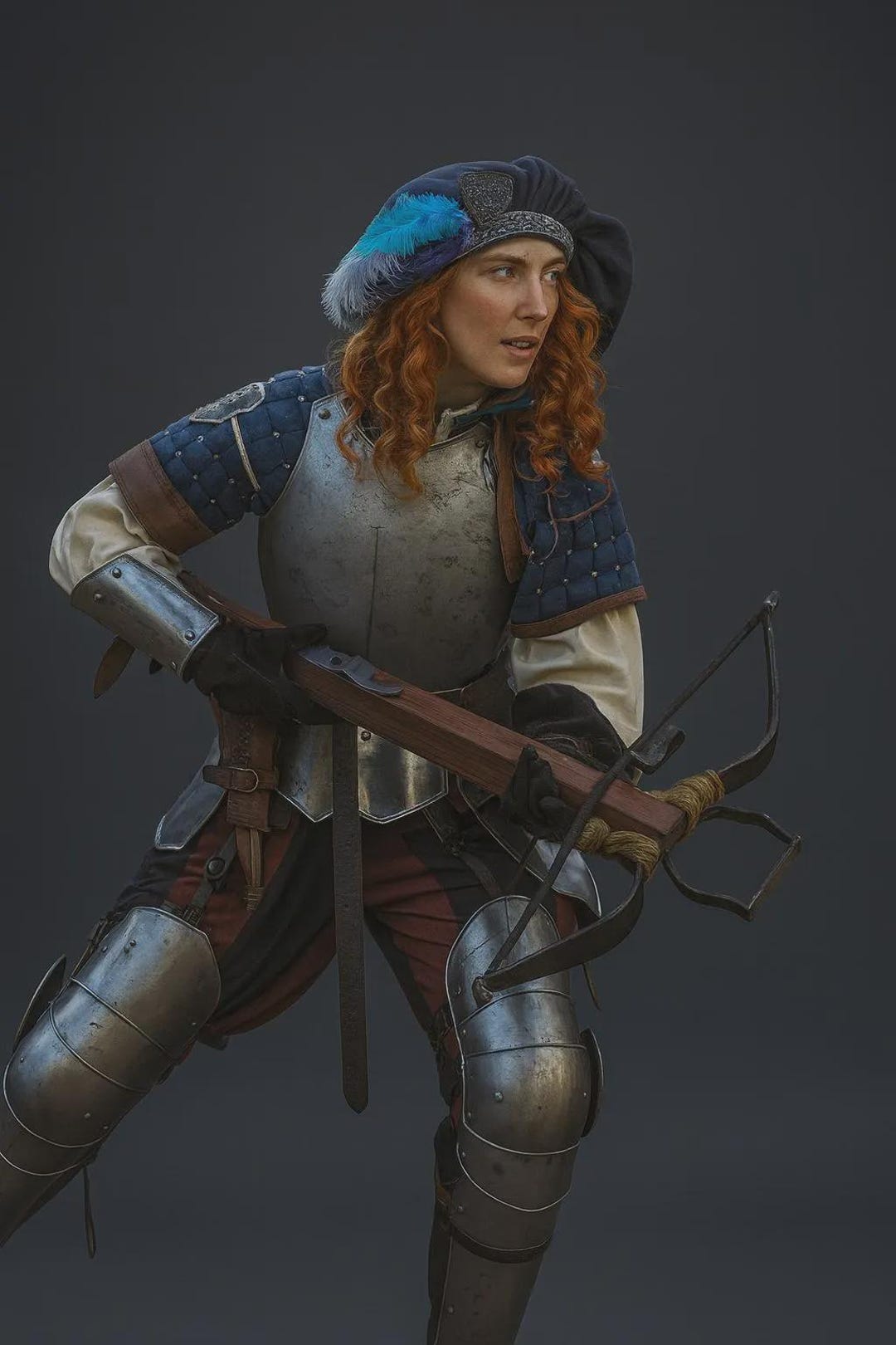 Lady Half Body Armor With Cuirass, Tassets and Bracers | Medieval ...