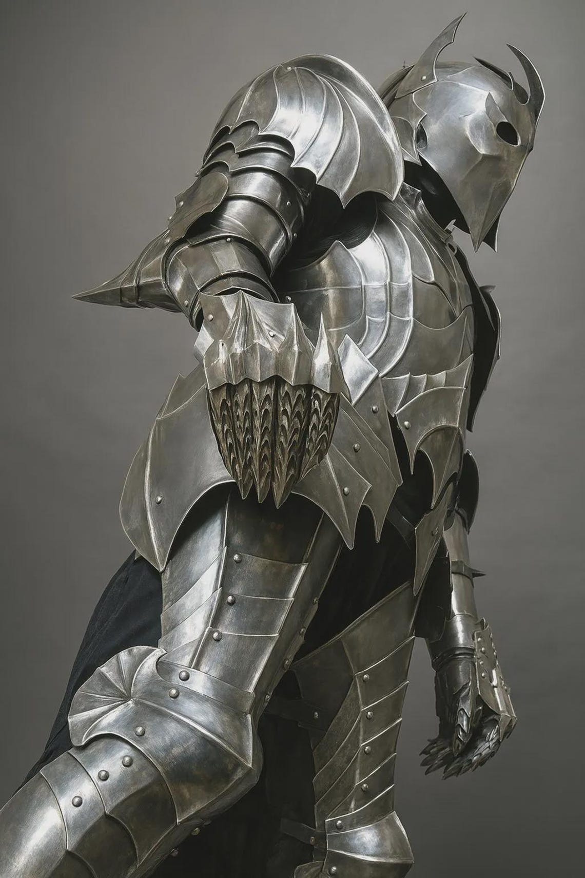 Fantasy Ring Wraith Costume Nazgul Full Armor Set | Medieval Steel ...