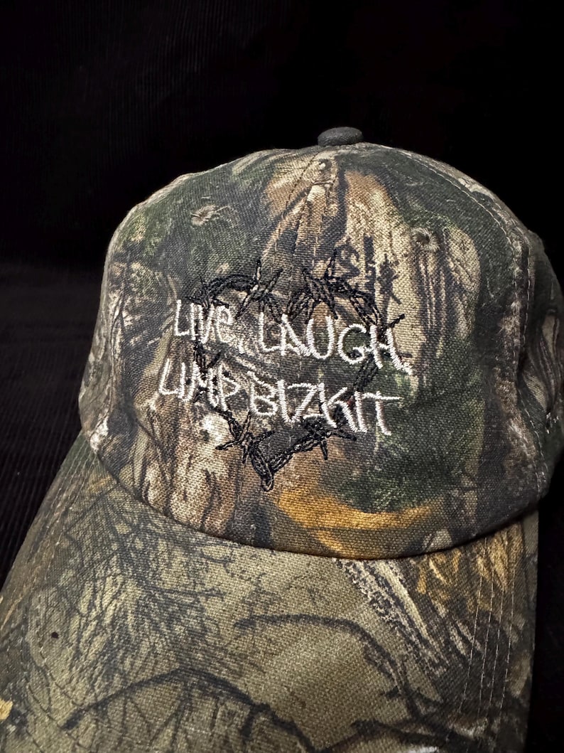 Live, Laugh, Limp Bizkit Hat - Etsy