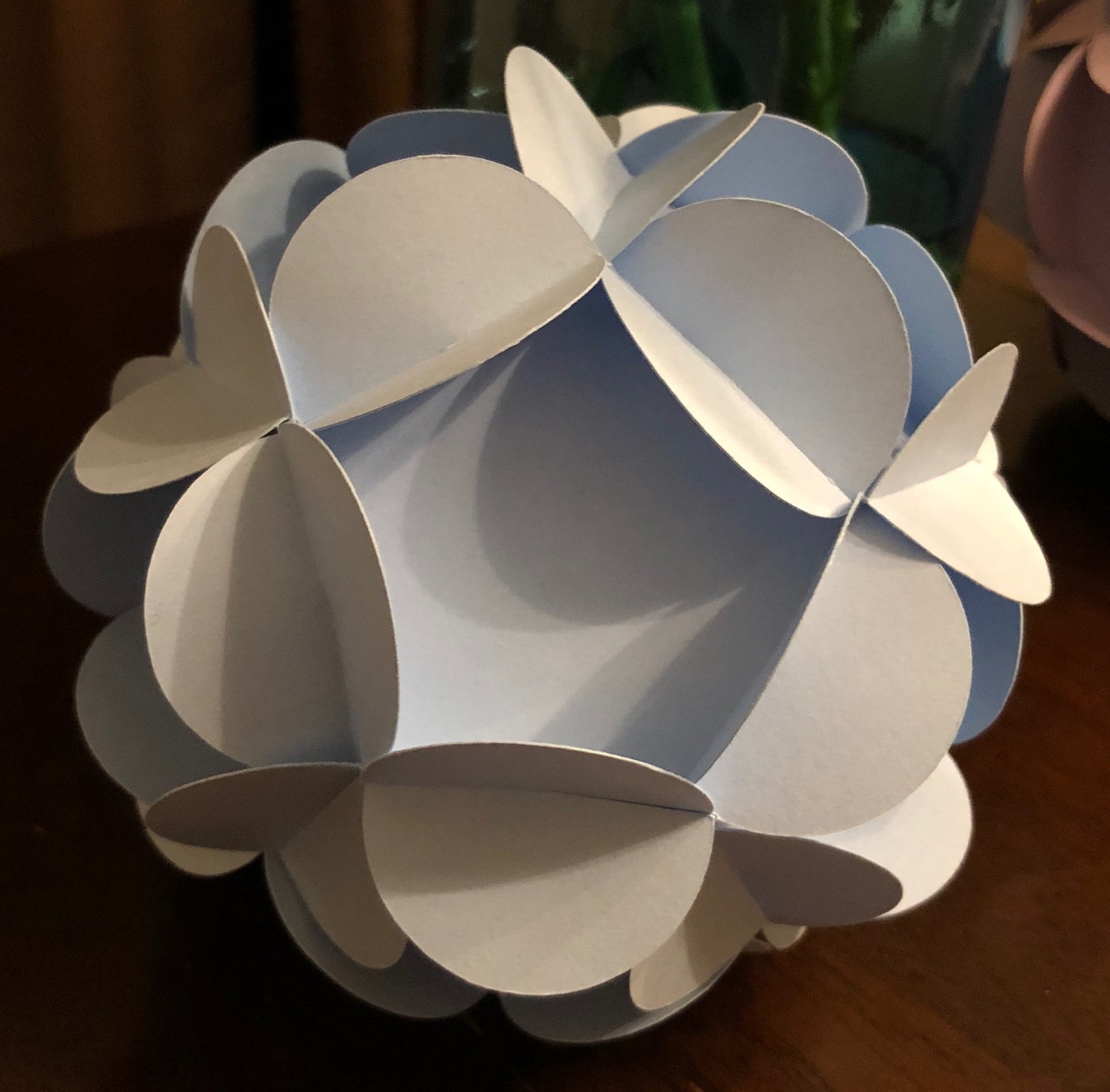 12 Sided Paper Ball Cut File Svg and Jpg for Holiday Wedding - Etsy