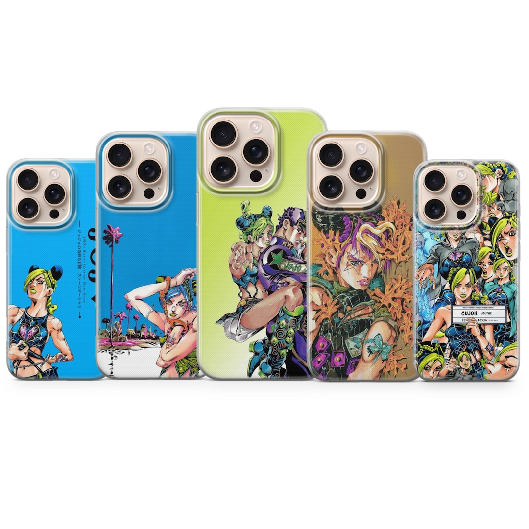 Jolyne Kujo Phone Case – JJBA Stone Ocean Cover for iPhone 17 Air 16e ...