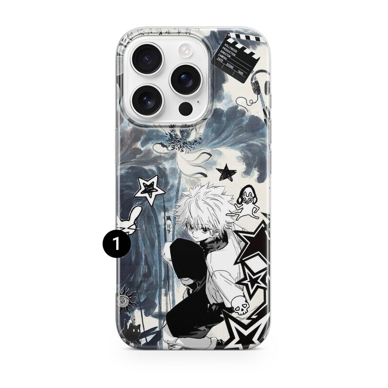 Killua Phone Case – Hunter X Hunter Anime Cover for iPhone 17 Air 16e ...