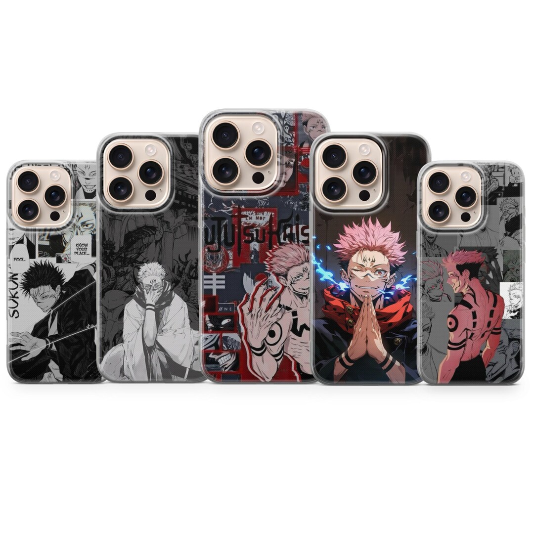 Sukuna Phone Case – Jujutsu Kaisen Anime Cover for iPhone 17 Air 16e 15 ...