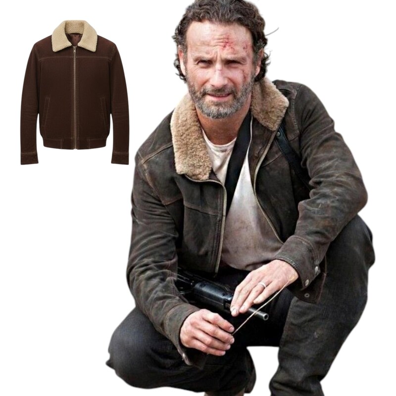 Rick Grimes Jacket - Etsy