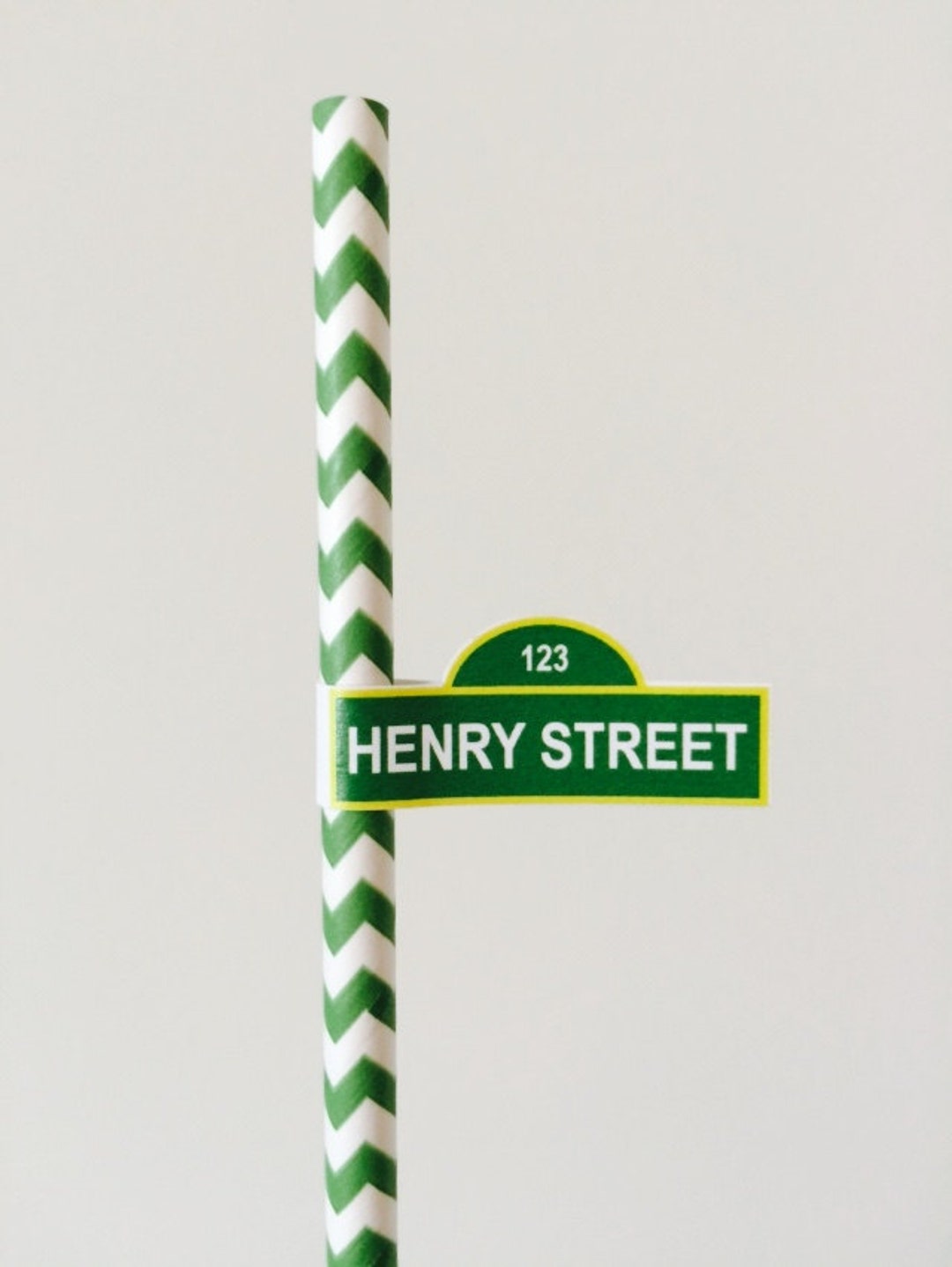 Editable Sesame Street Straw Labels Cake Pop – Canva Template - Etsy