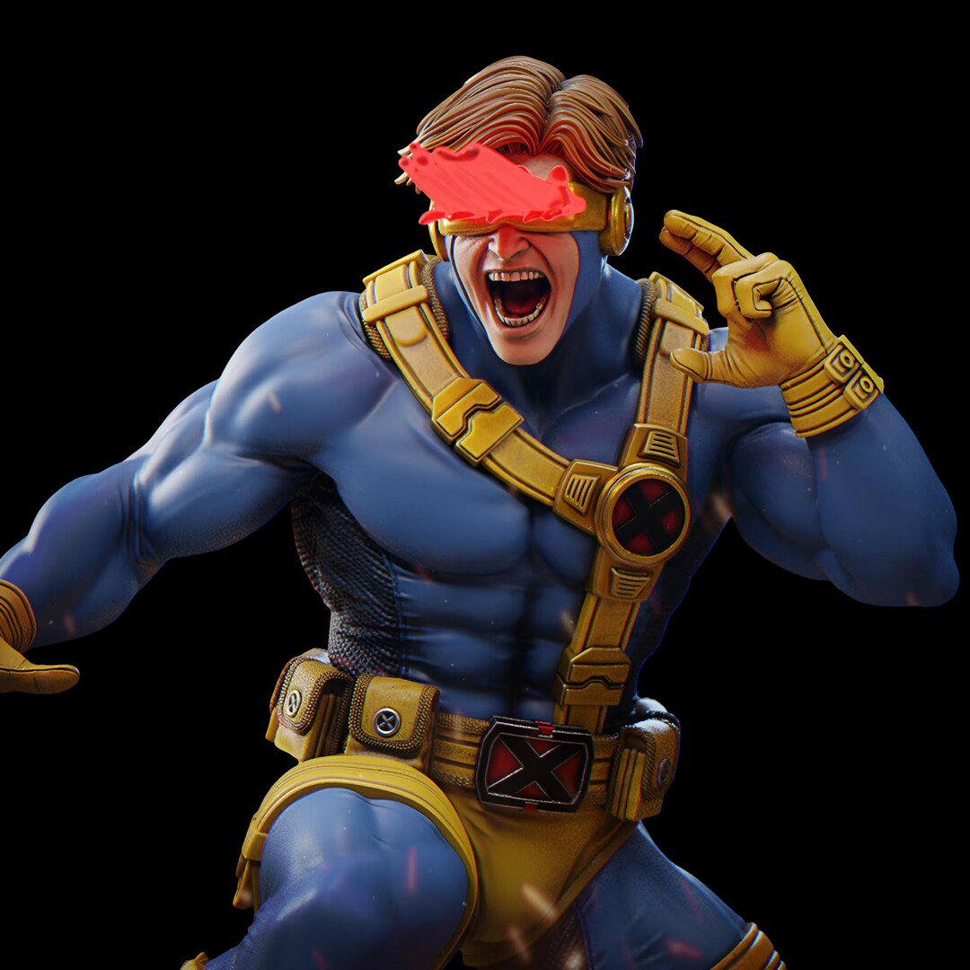 STL 3D Cyclops - X-men - Etsy