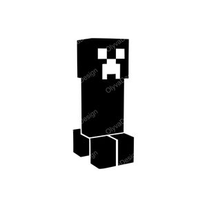 Creeper SVG PNG JPG | Video Game Character Cut File for Cricut - Etsy