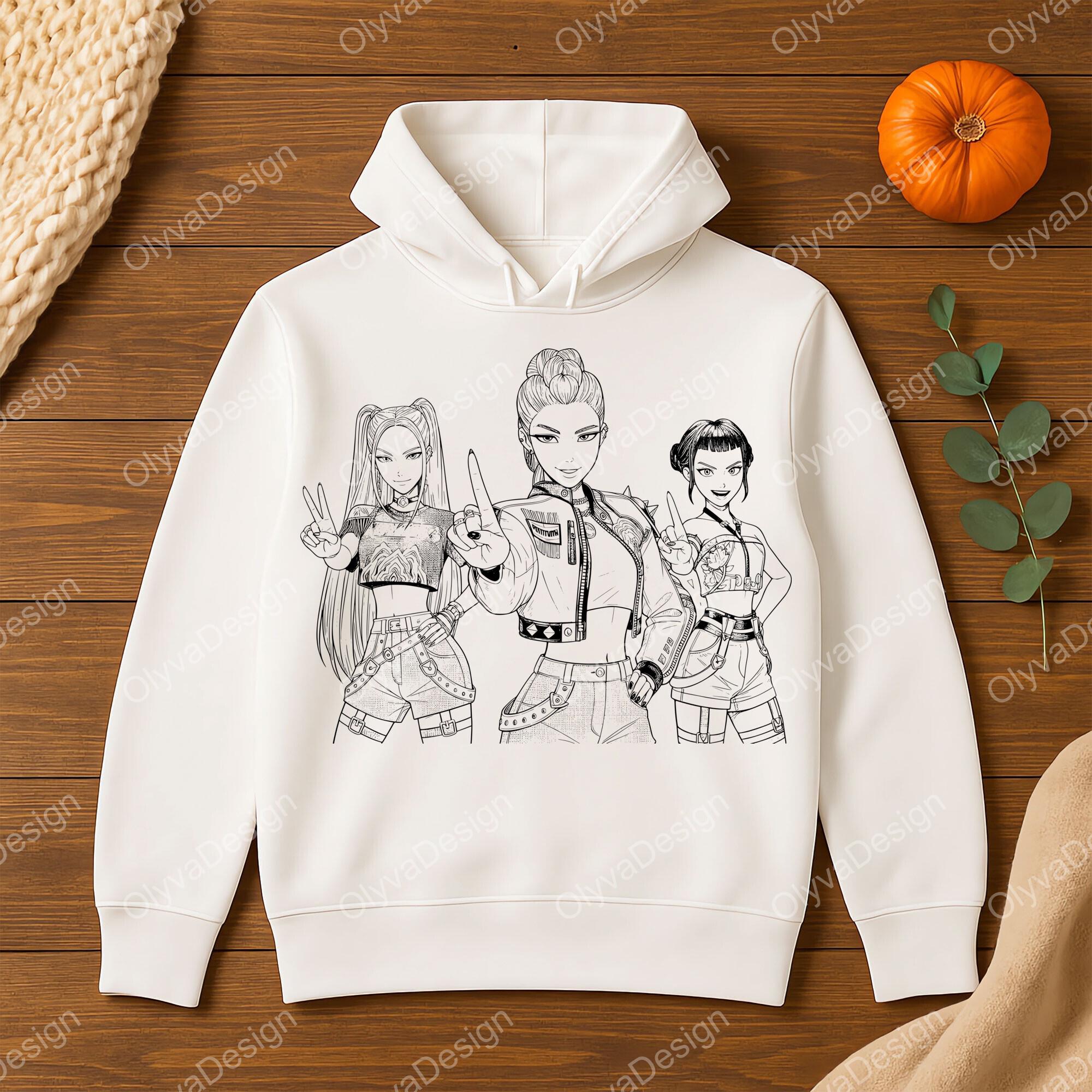 Kpop Demon Huntrix SVG PNG JPG | Digital Design for Crafts - Etsy