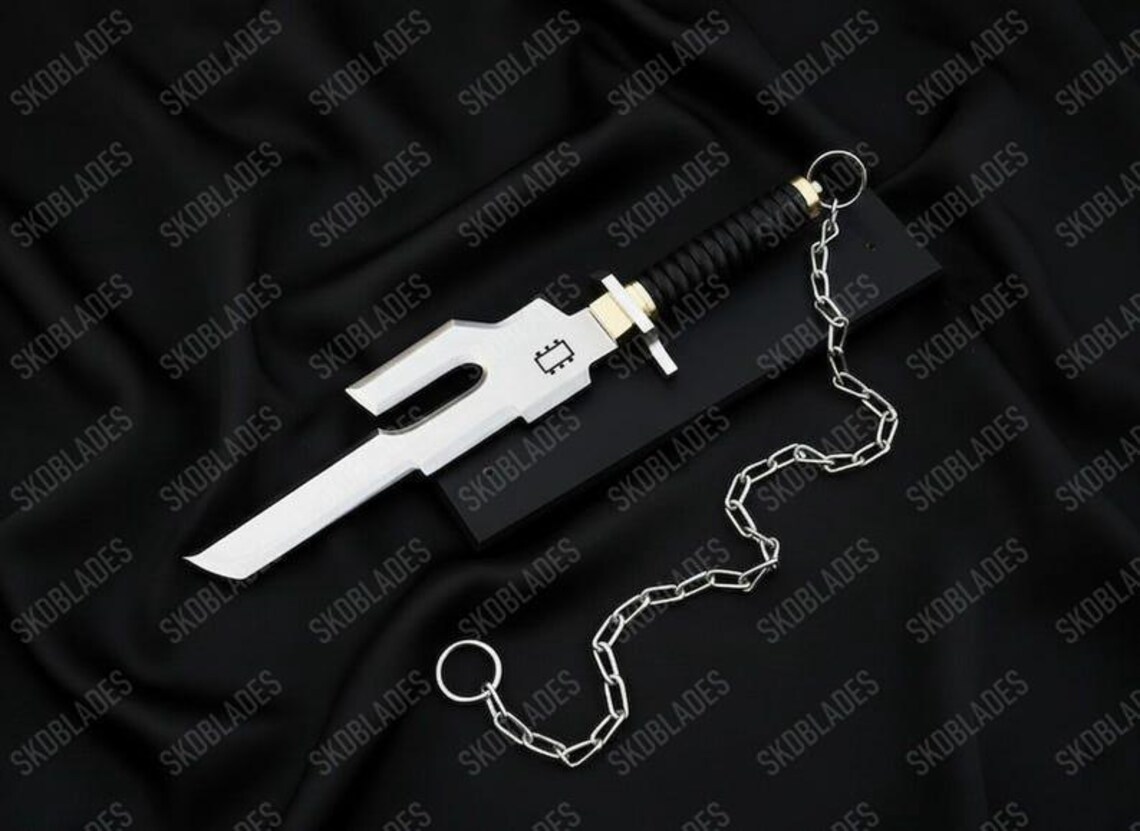 Toji Fushiguro Knife Replica: Handmade Anime Cosplay With Leather ...