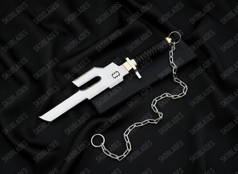Toji Fushiguro Knife Replica: Handmade Anime Cosplay With Leather ...