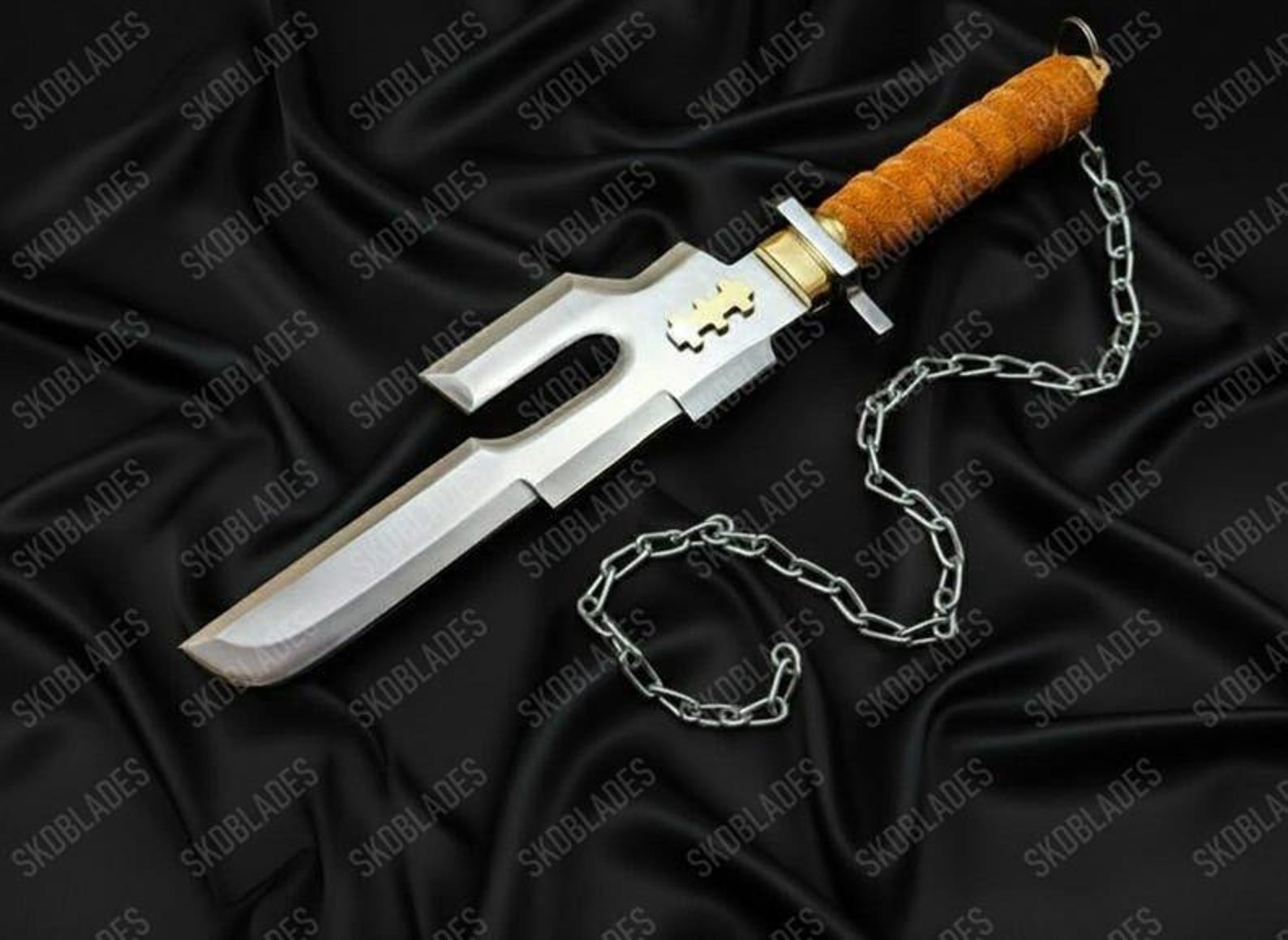 Toji Fushiguro Knife Replica: Handmade Anime Cosplay With Leather ...