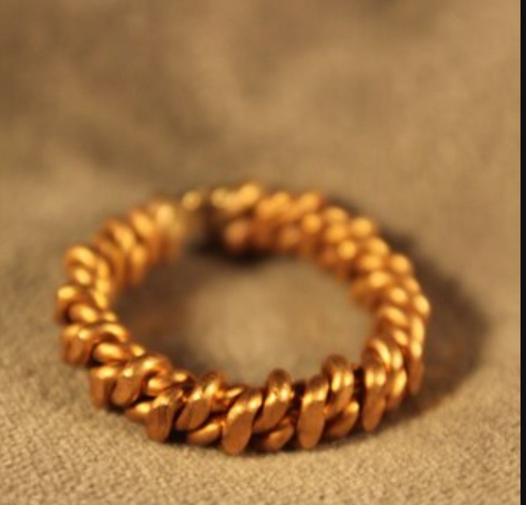 Tensor Finger Ring Double Wrapped Sacred Cubit 144mhz Orgone - Etsy