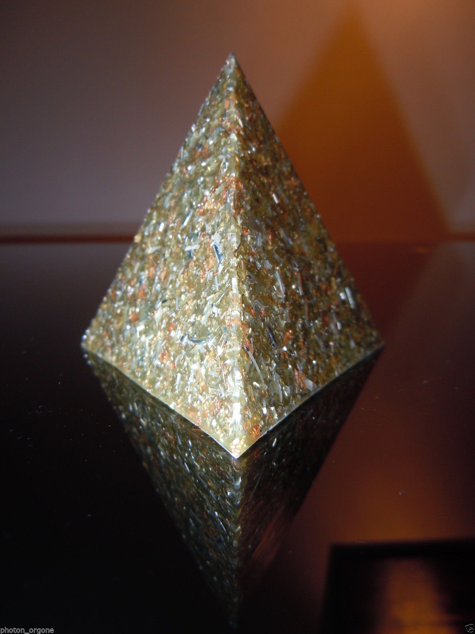 Geo Orgone Tetrahedron Pyramid Chakra Yin Yang Psychic Attack | Etsy
