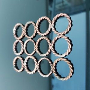 12 X Tensor Ring New Cubit Smart Meter/emf Orgone Towerbuster ...