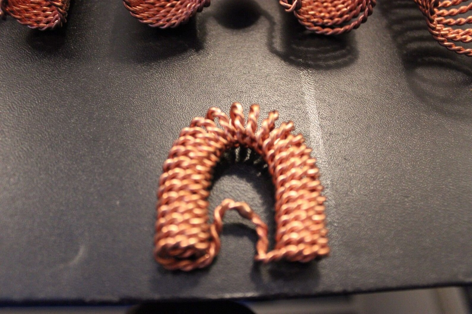 Sacred 1/4 Cubit Feedback Loop Polished Copper EMF Tensor Ring - Etsy