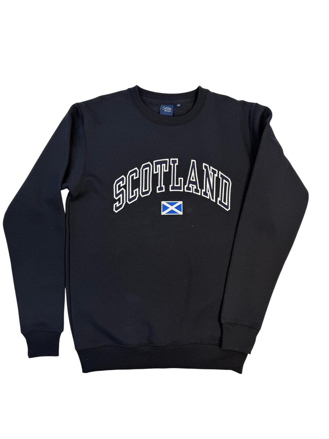 Scotland Flag Sweatshirt Navy – Harvard Sweatshirt Letter – Traditional ...